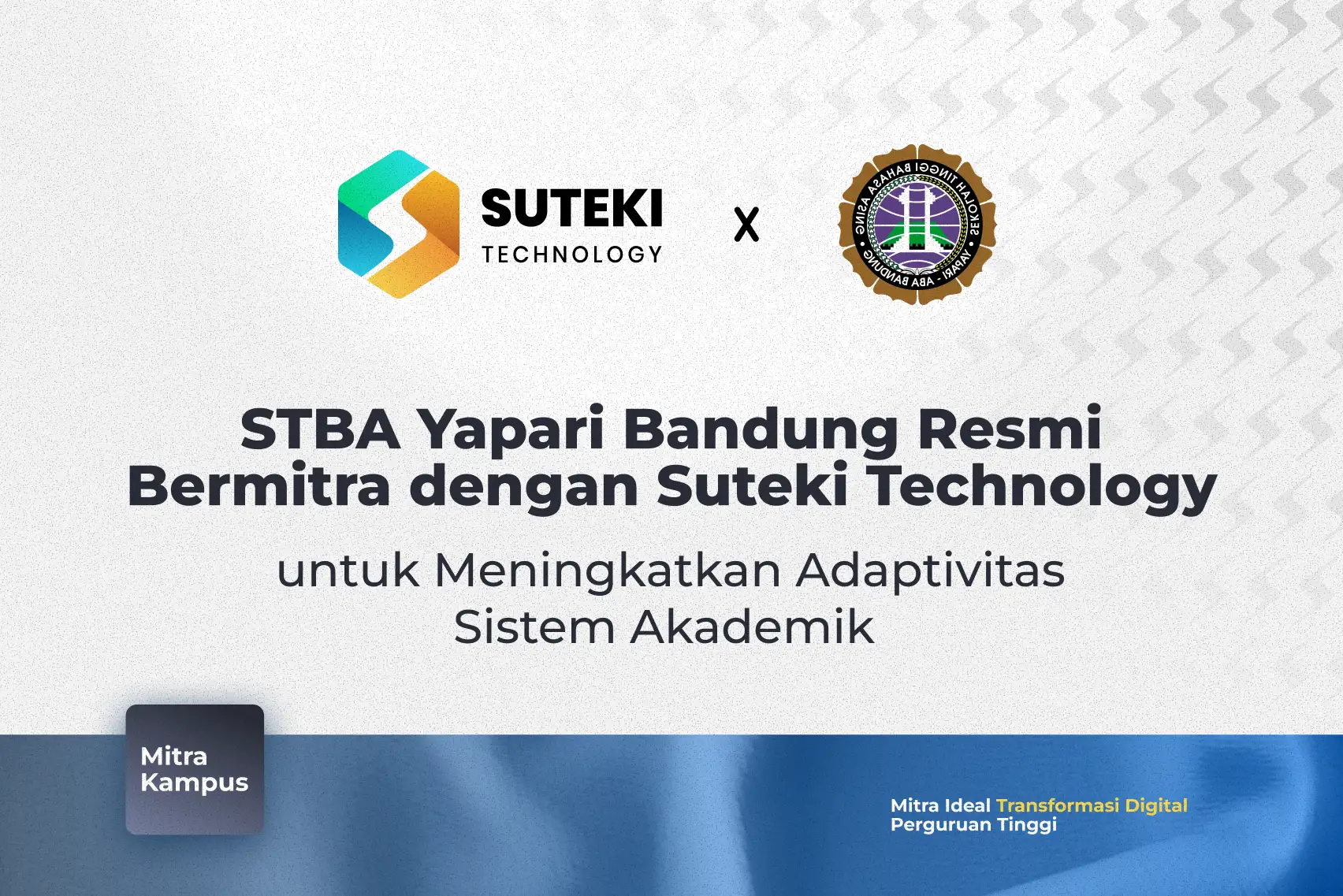 STBA Yapari Bandung Resmi Bermitra dengan Suteki Technology untuk ...