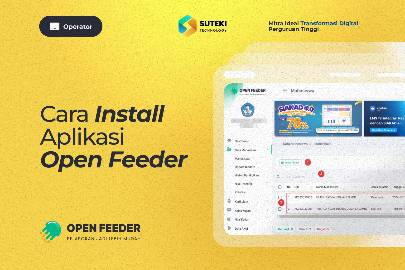 Cara Instal Aplikasi Open Feeder | Suteki Tech