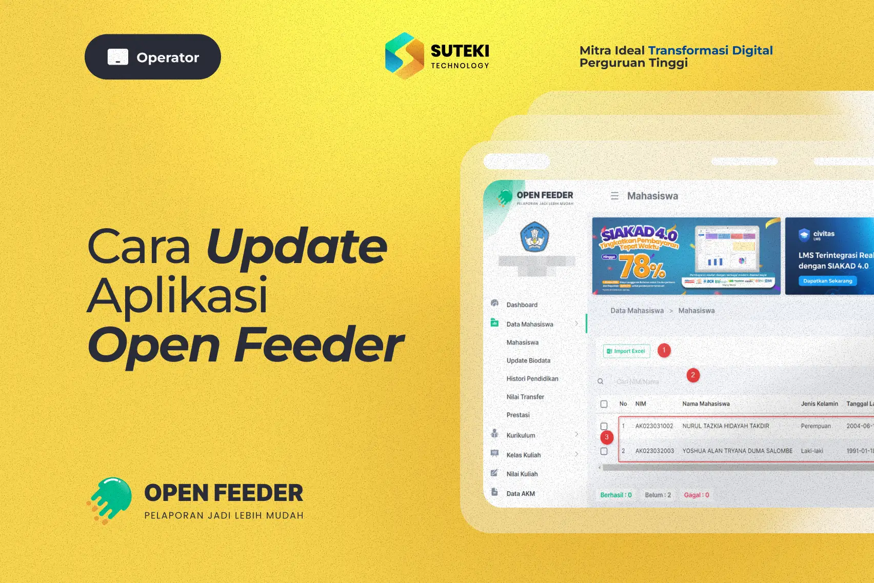 Cara Update Open Feeder ke Versi Terbaru